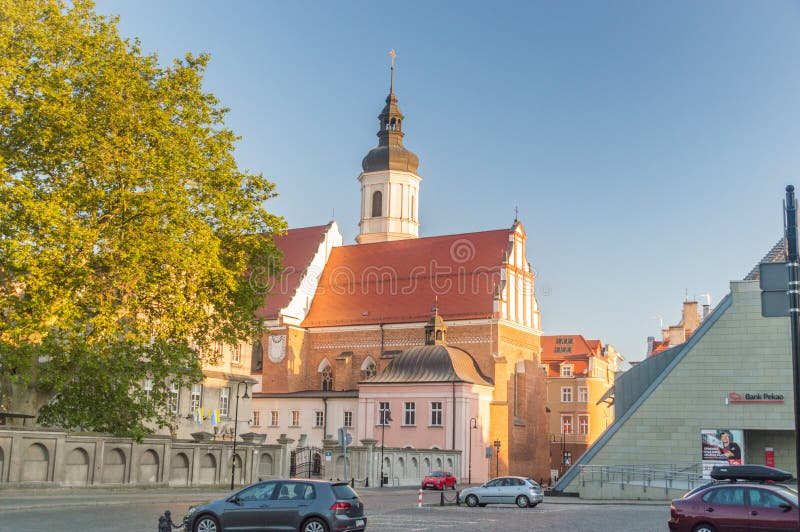 Church of Holy Trinity in Old Town of Opole Editorial Photo - Image of ...