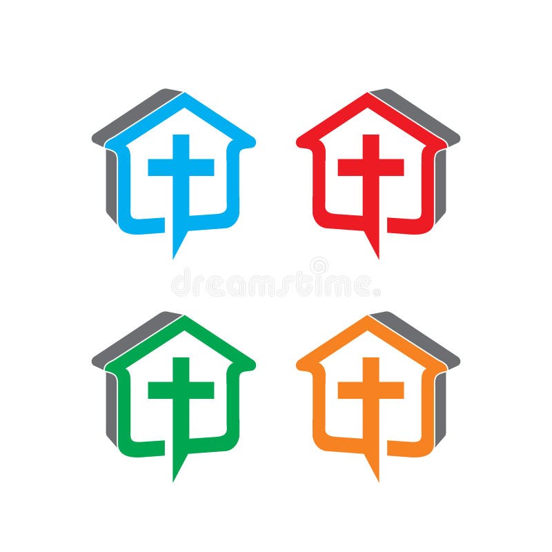 Church home chat stock illustration. Illustration of ecploring - 139467186