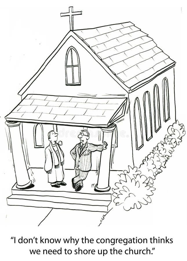 Church stock illustration. Illustration of construction - 36996983