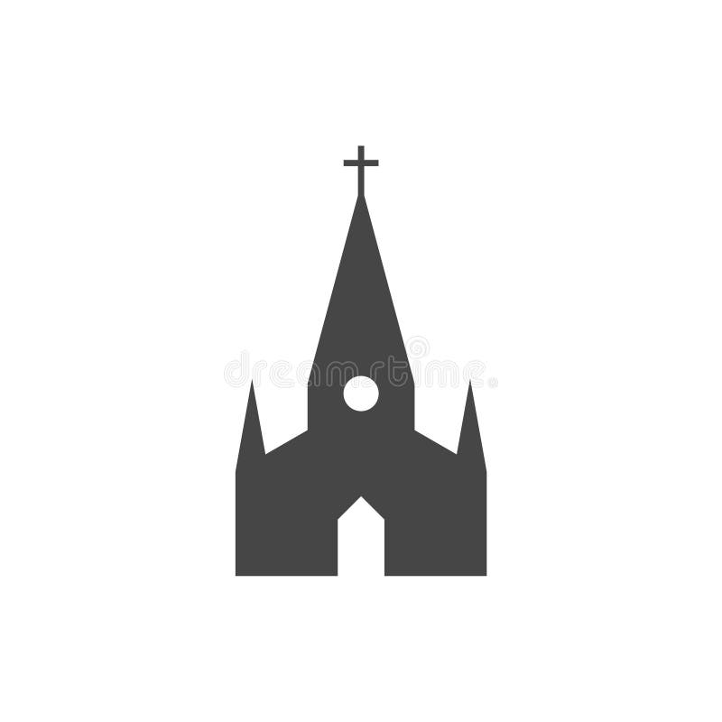 Church Icon Flat Graphic Design - Illustration Stock Vector ...