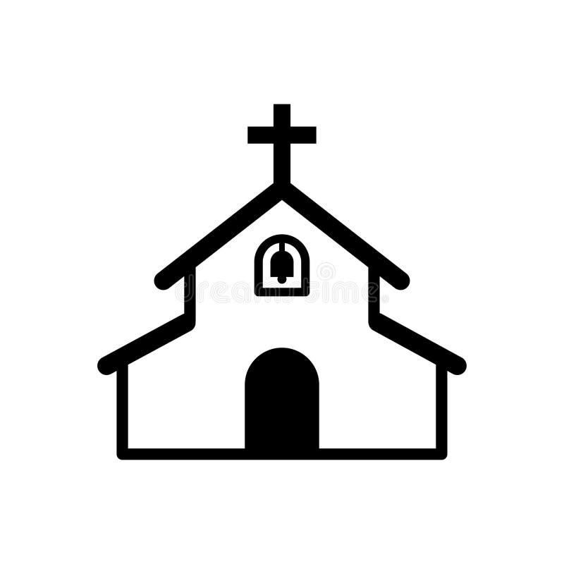 Church Icon Vector Design Template Basic RGB Stock Vector ...