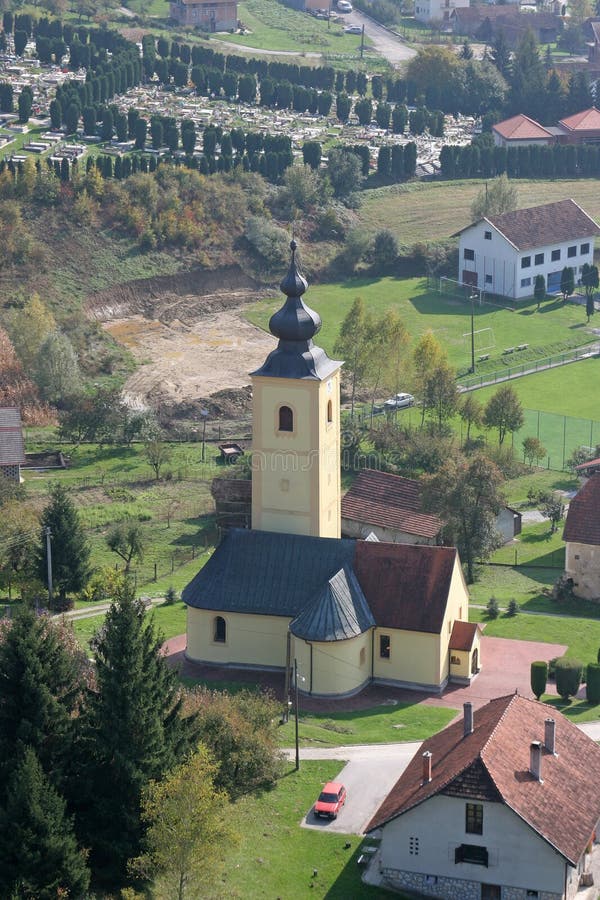Church of the Immaculate Conception in Mace, Croatia Stock Image ...