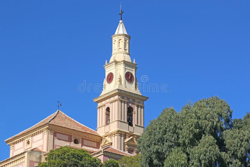 Church of the Incarnation in Motril, Spain Stock Image - Image of mayor ...