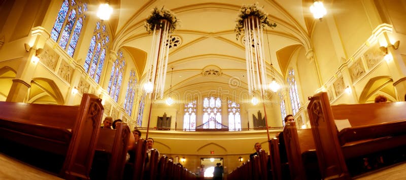 Church interior stock image. Image of ceremonies, colour - 2992367