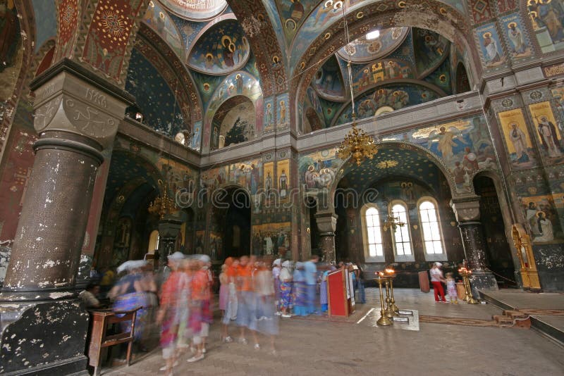 Church interior stock image. Image of altar, cross, photograph - 3265161