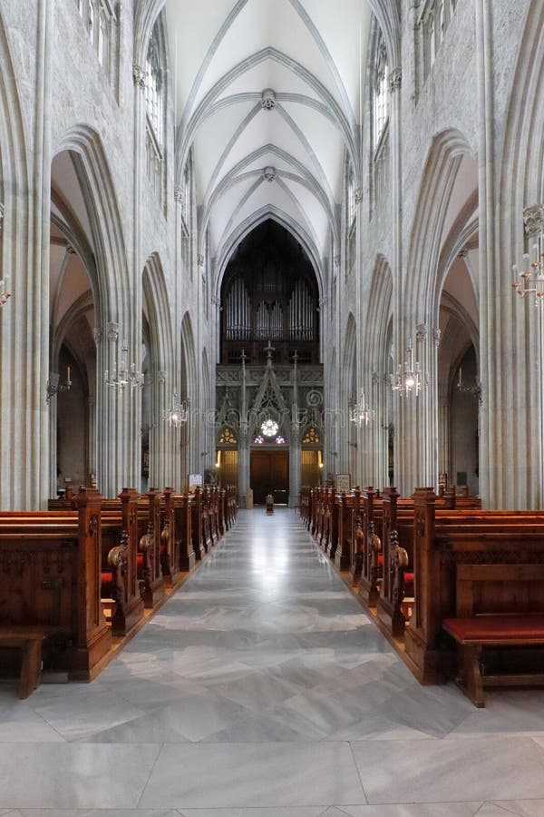 The Church Interior of the Admont Collegiate Church Editorial Photo ...