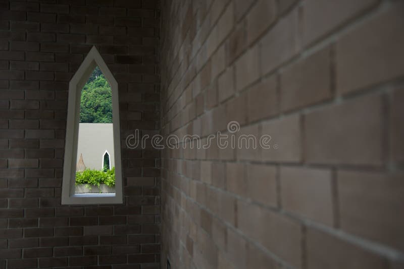 Church interior. stock photo. Image of building, style - 56775290