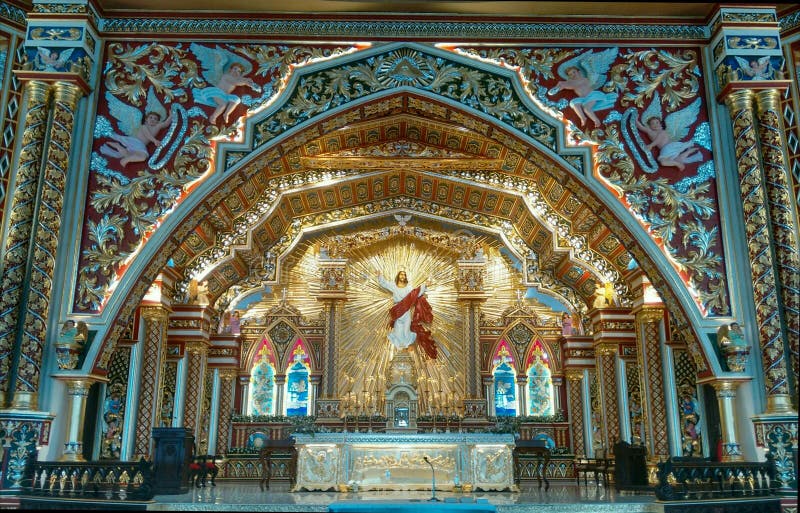 Church interior stock image. Image of interior, divine - 54547803