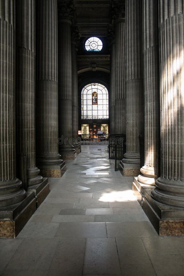 Church interior stock image. Image of vintage, landmark - 34833077