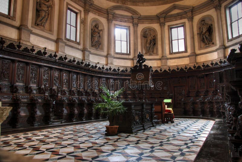 Church interior, Venice stock image. Image of venice, giorgio - 6635559