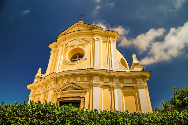Church in Ischia Island stock image. Image of religion - 127203867