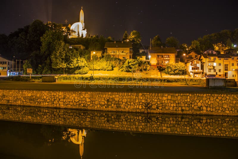 Church Kiseljak stock image. Image of elhias, park, elias - 74233977