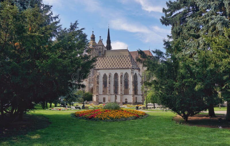 Church in Kosice stock image. Image of church, cathedral - 136208261