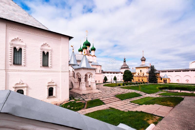 The Church in the Kremlin of Rostov Stock Photo - Image of monastery ...