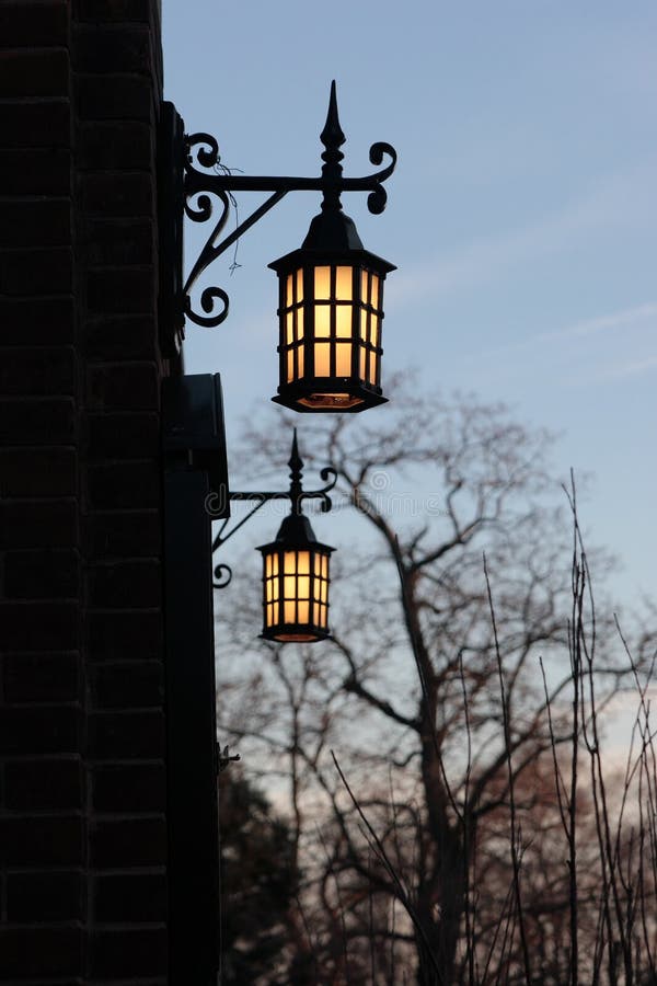Church lanterns stock photo. Image of light, winter, canada - 957854