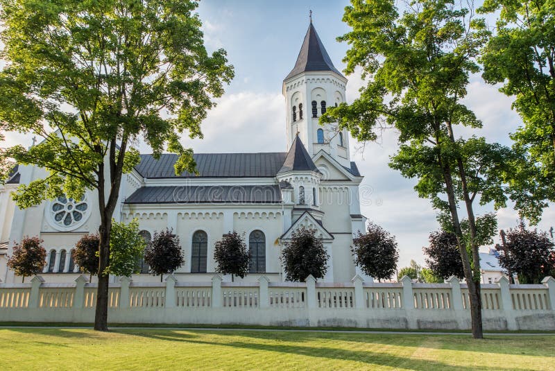 Church in Lithuania editorial photography. Image of church - 80357242
