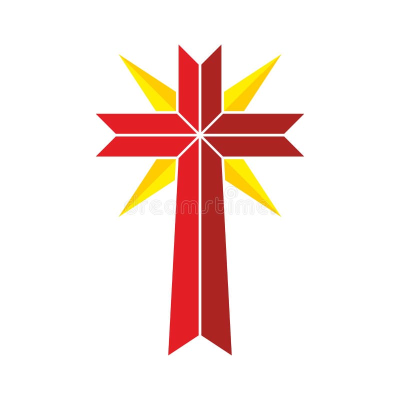 Church Logo. Cross of Jesus Christ Stock Vector - Illustration of ...
