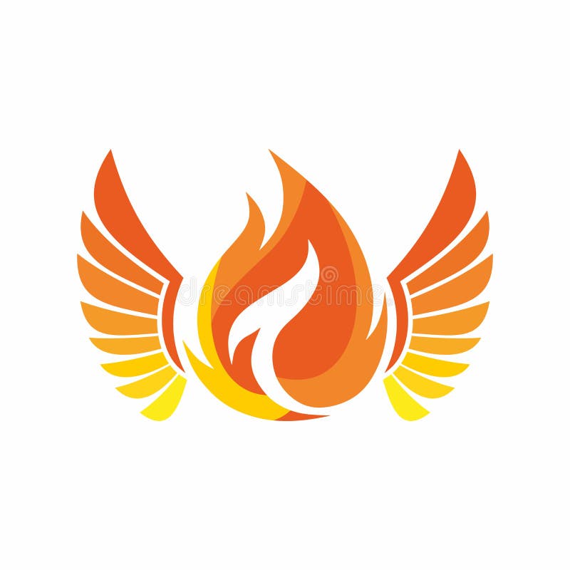 Church Logo. Christian Symbols. Dove, the Flame of the Holy Spirit and ...