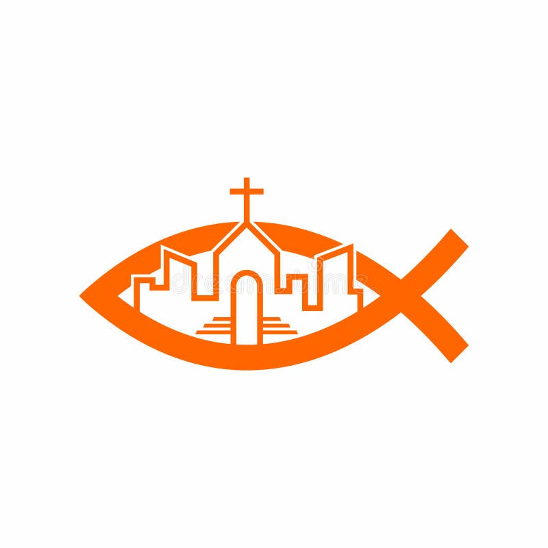 Church Logo. Holy Church in the City. Stock Vector - Illustration of ...