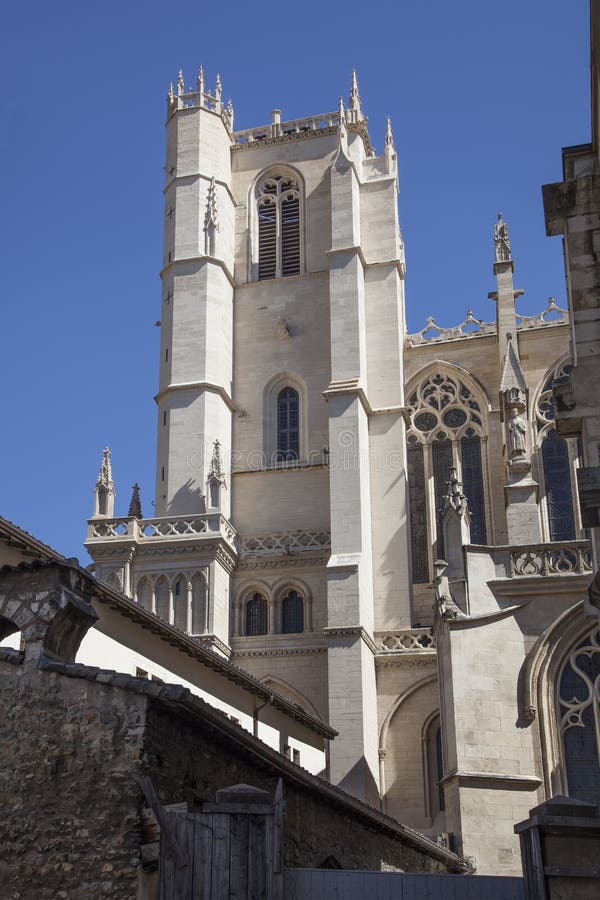 Church in Lyon, France stock photo. Image of france, tourism - 33809862