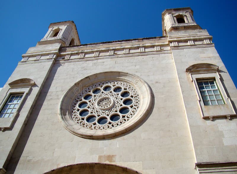 Mahon cathedral interior stock image. Image of tour, ciutadella - 25289089