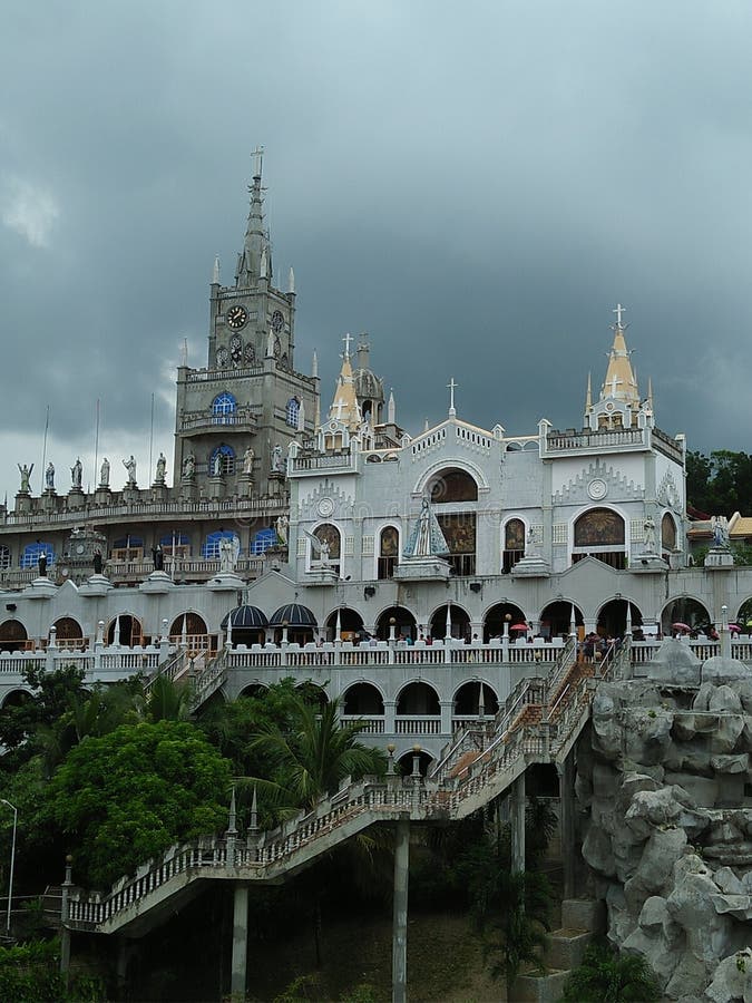 Simala stock photo. Image of mary, cebu, mama, church - 138872468