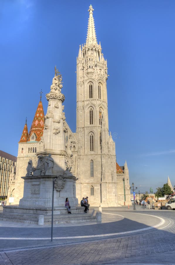 Church of Mathias Rex in Budapest Editorial Stock Image - Image of ...