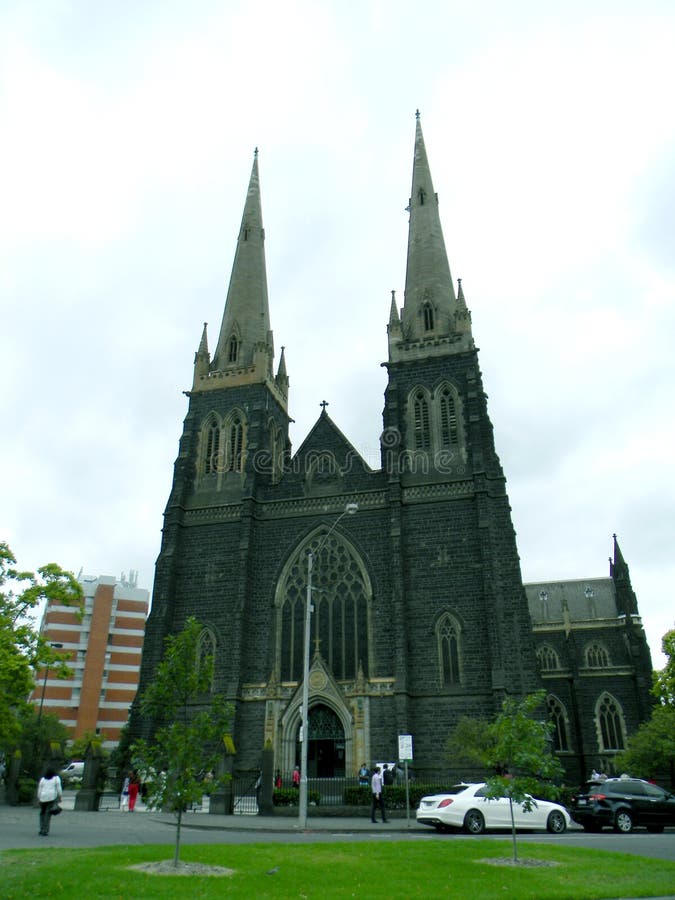 Church in Melbourne editorial image. Image of australia - 221094270