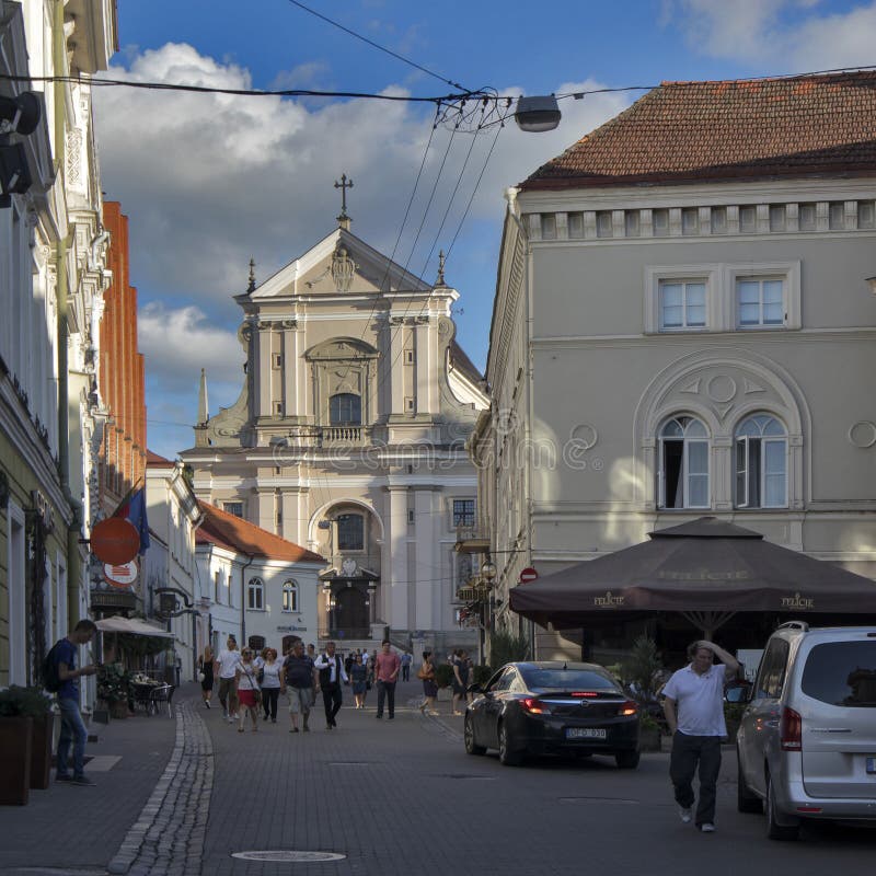Church and Monastery of the Holy Trinity, Vilnius Editorial Image ...