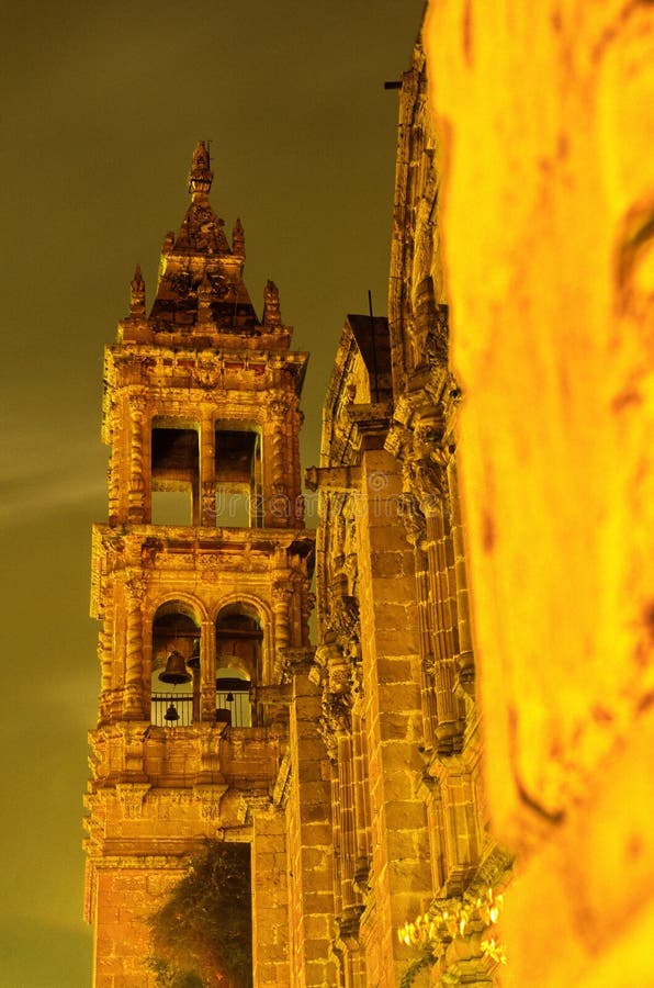 Church- Morelia, Mexico stock image. Image of latin, cathedral - 10001603