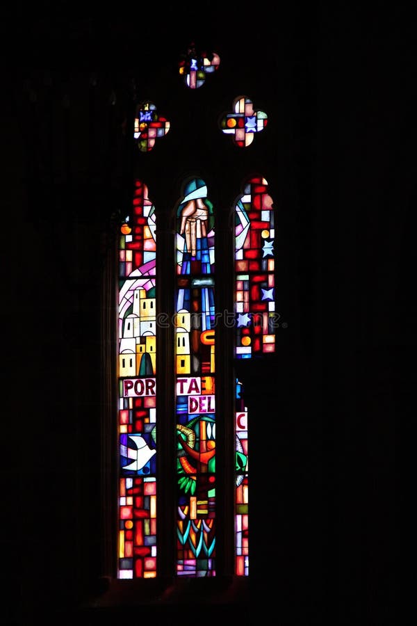 Church mosaic window stock photo. Image of parts, textured - 15459534