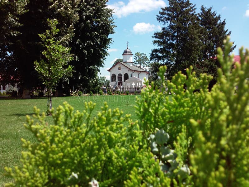 Church of nature stock image. Image of nature, clouds - 64419849
