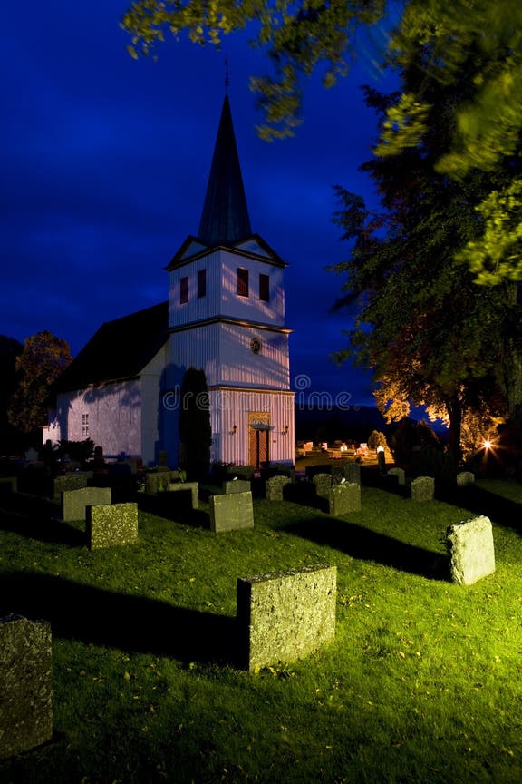 Church, Nes, Norway stock photo. Image of scandinavia - 170026030