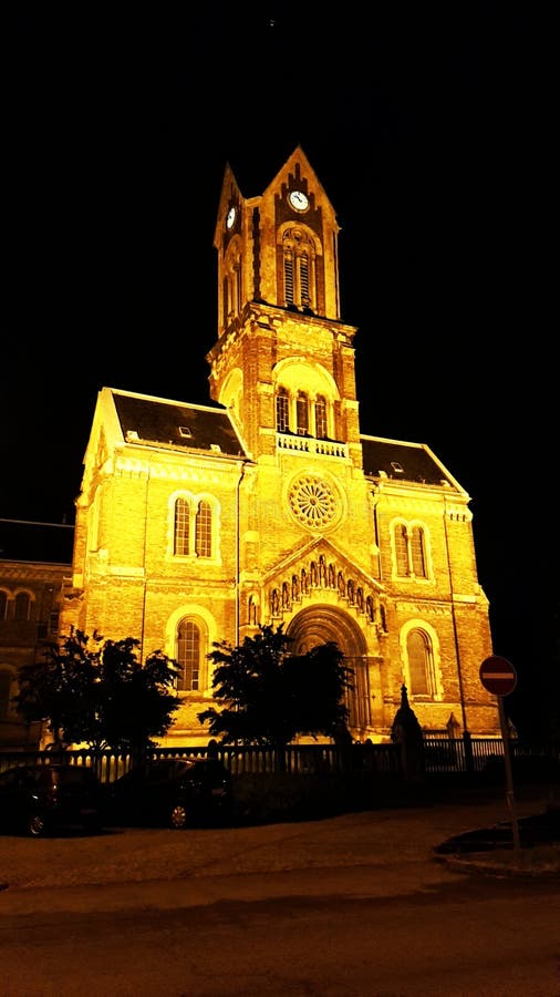 Church night stock photo. Image of jezus, night, church - 141713476