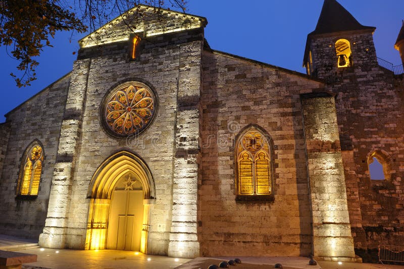 Church night stock image. Image of stone, church, catholic - 22645019