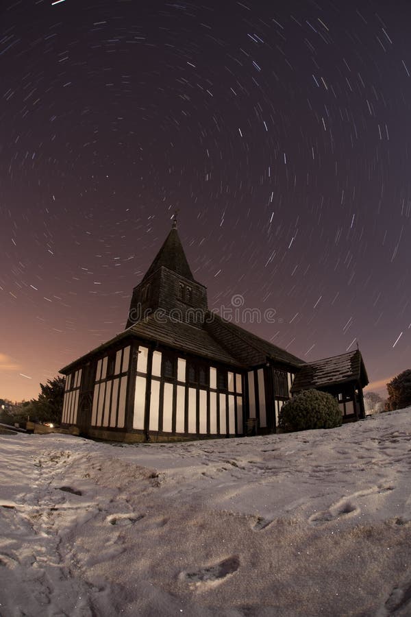 Church at night stock photo. Image of pray, england, black - 23419582