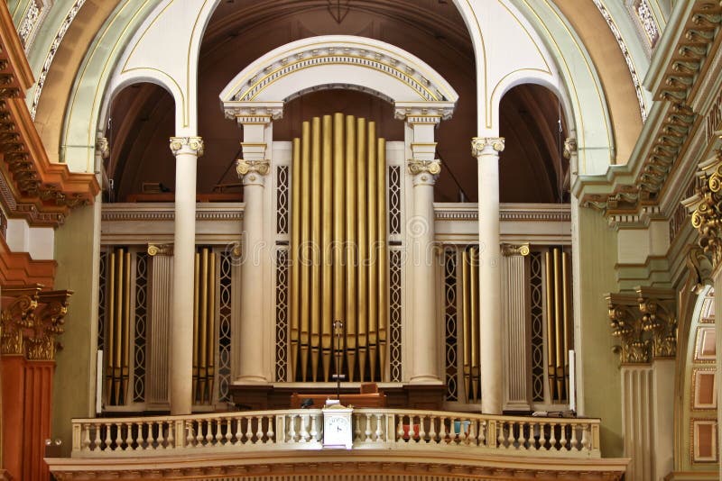 Begijnhof Church Pipe Organ Stock Photo - Image of european, worship ...