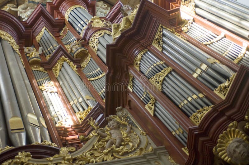 Church organ stock photo. Image of sound, architecture - 14353568