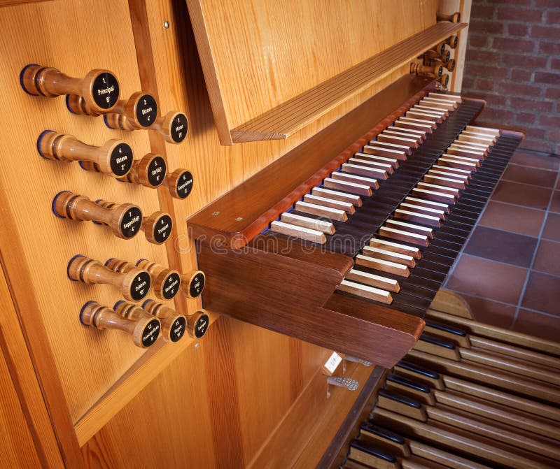 Church organ keyboard stock photo. Image of chapel, keys - 113255842