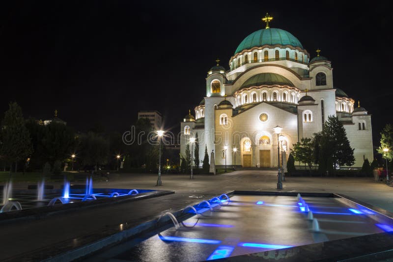 Church stock photo. Image of church, hands, serbia, night - 88942838