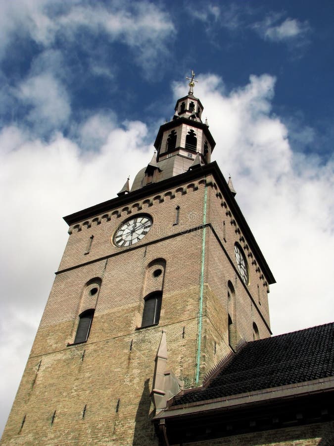 Church in Oslo stock photo. Image of church, downtown - 19092806