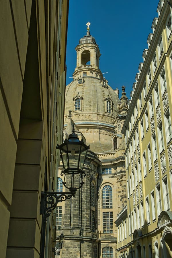 Church of our lady dresden stock image. Image of tourist - 271418231