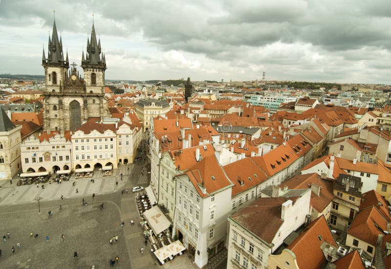 Church of Our Lady before Tyn Editorial Image - Image of spire, czech ...