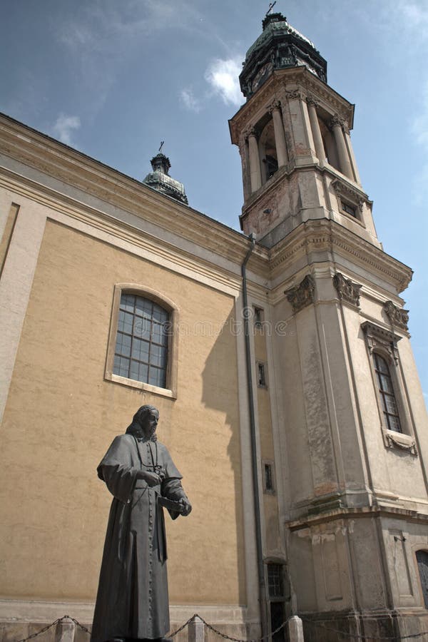Church, Papa, Hungary stock photo. Image of hell, angel - 49309314