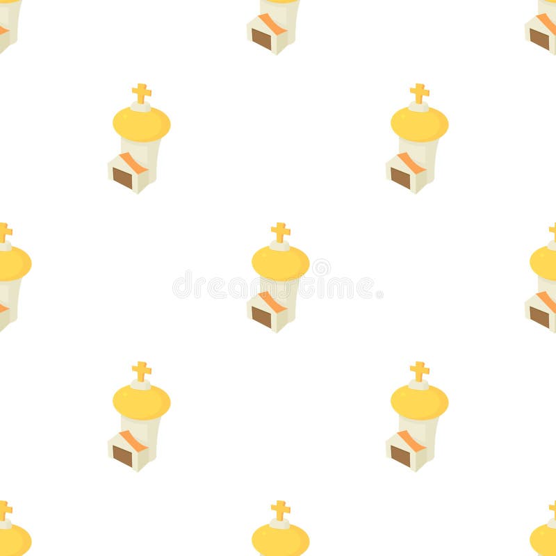 Church Pattern Seamless Vector Stock Vector - Illustration of ...