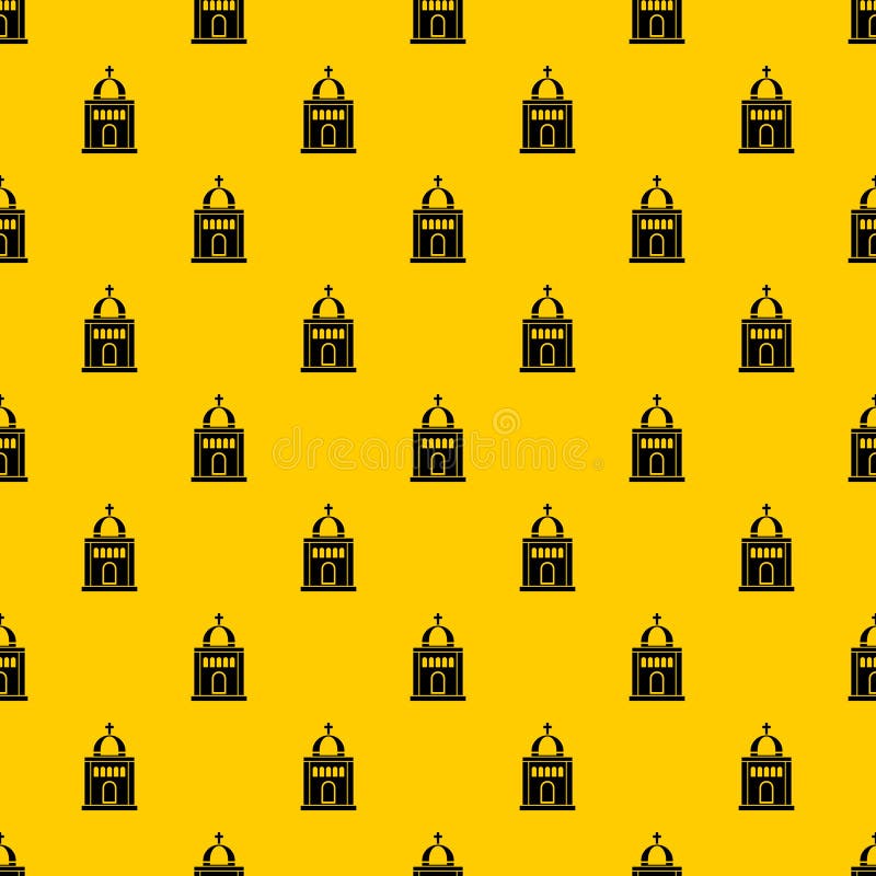 Church pattern vector stock vector. Illustration of roof - 154158558