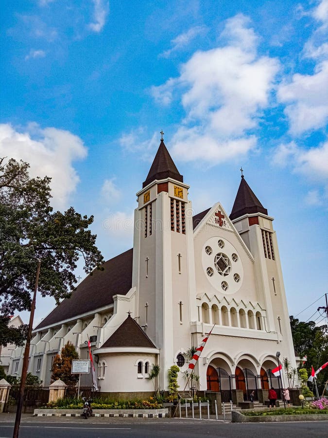 The Church is a Place of Worship for Christianity Stock Photo - Image ...