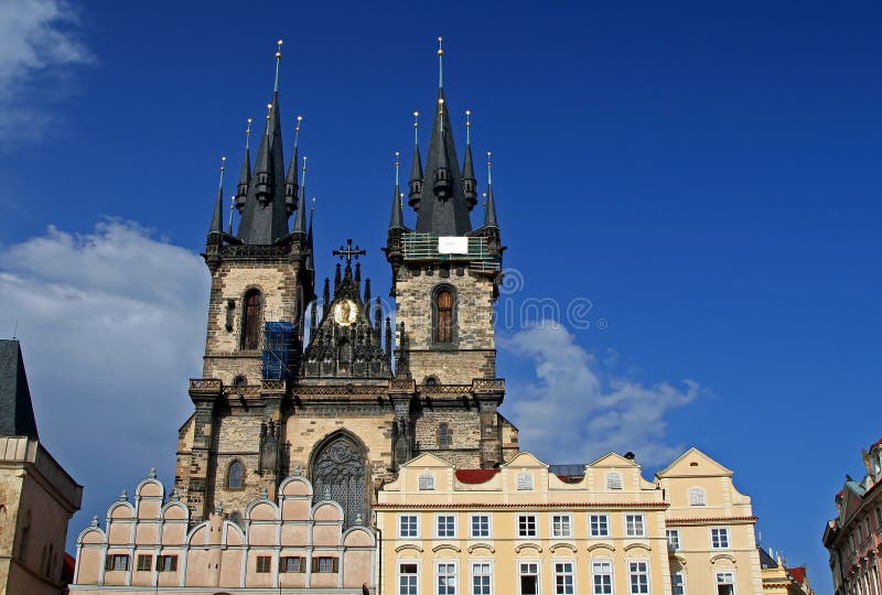Church at Prague, Czech stock photo. Image of religion - 1260148