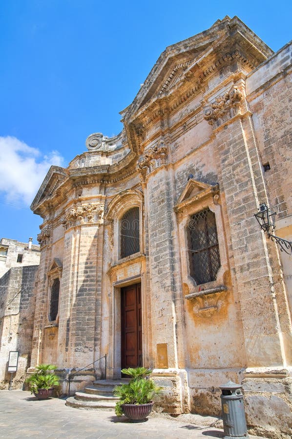 Church of Purity. Nardo. Puglia. Italy Stock Photo - Image of baroque ...