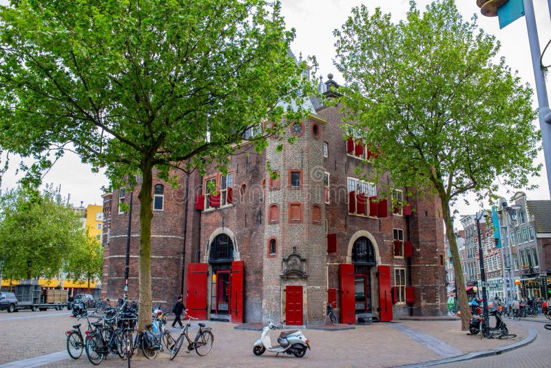 Church in a Red Light District Editorial Photography - Image of tourism ...